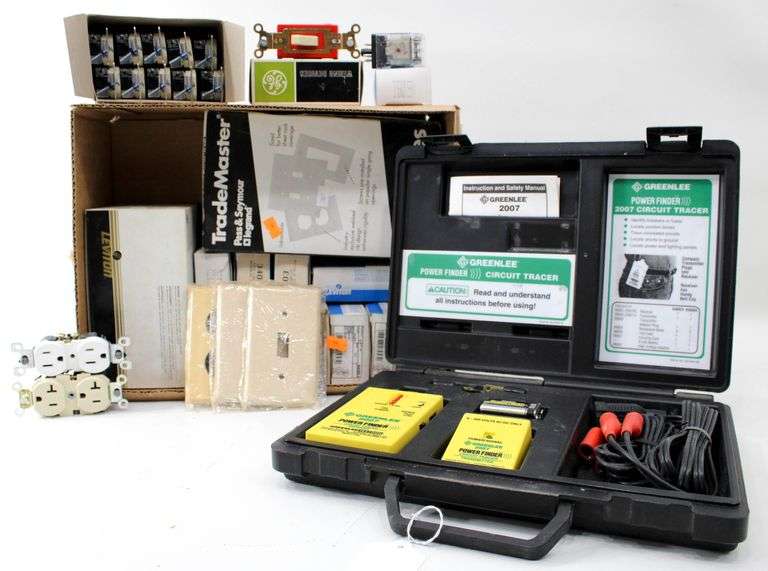 Electrical Fixtures, Plates, Tracer, and More - Bunting Online Auctions