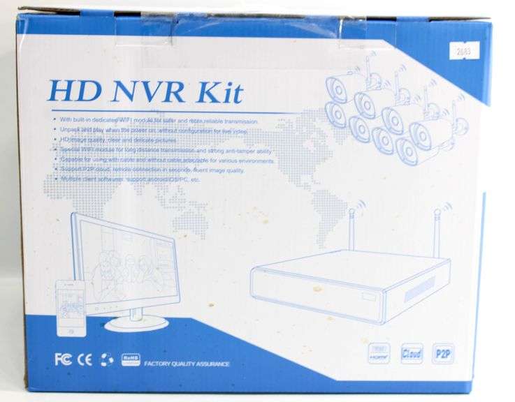 HD NVR Surveillance Kit - Bunting Online Auctions