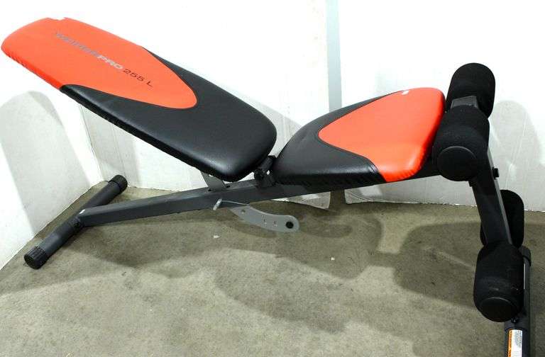 Weider Pro 255 L Weight Bench - Bunting Online Auctions