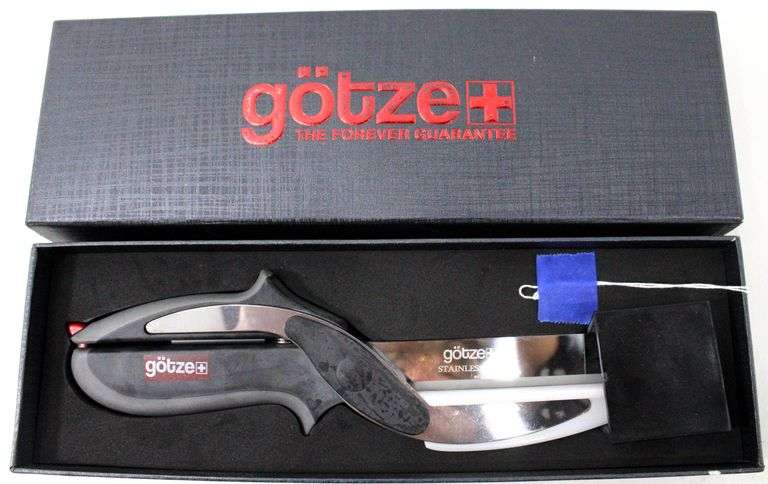 Gotze Knife & Scissors Stainless Steel Smart Cutter with Box - Bunting ...