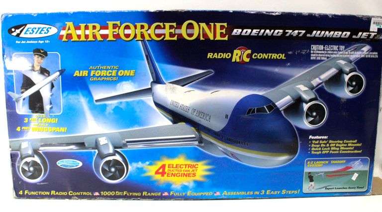 Estes Air Force One Boeing 747 Jumbo Jet Model Kit - Bunting Online ...