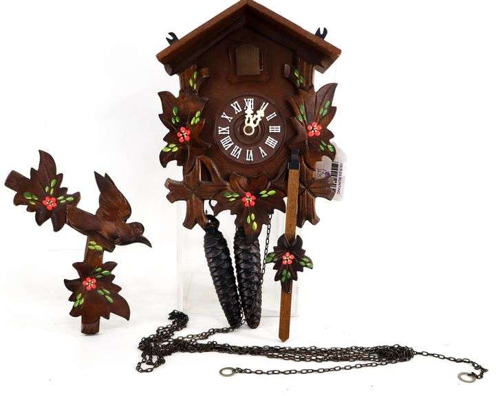 Bavarian Black Forest Cuckoo Clock - Made in Germany - 12 x 6 - Bunting ...