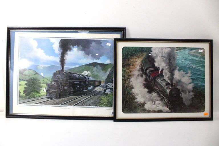 Howard Fogg "King of the Hill - B&O Railroad print and J. B. Deneen ...
