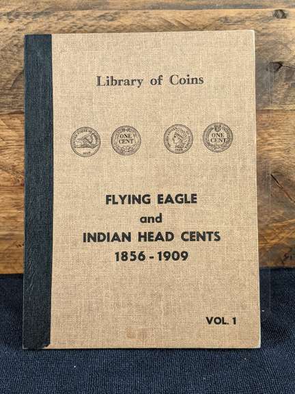 PENNY FOLDER. FLYING EAGLE AND INDIAN HEAD CENTS - Bid On Estates ...