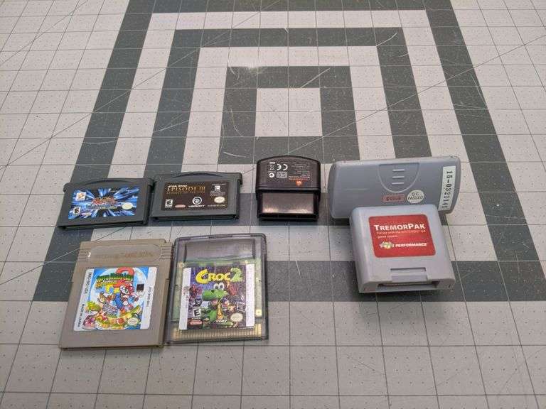 Mixed Handheld Video Games. Gameboy / Color/ Advance - Bid On Estates ...