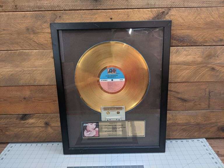 Framed "Gold Record" for Laura Branigan, Branigan 2 Album - Bid On ...