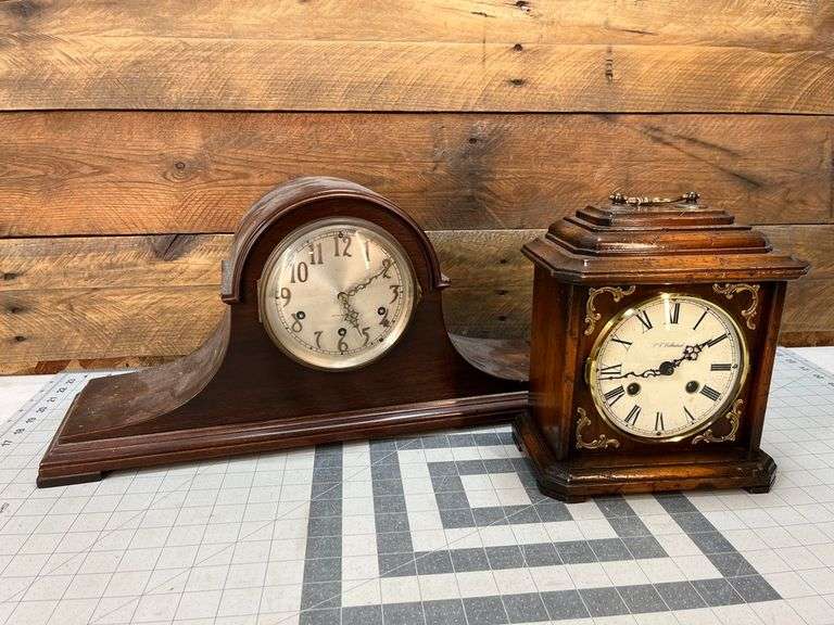 2 Mantle Clocks. Bollenbach and Seth Thomas - Bid On Estates Auction ...
