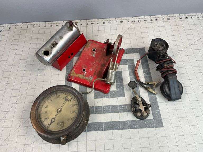 Steam Engine for Repair, Telegraph Clicker, Technicians Phone, Steam ...