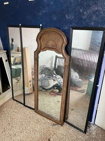 4 Wall Mirrors - Bid On Estates Auction Services