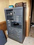Cole Steel Filing Cabinet with Safe (no combination, no contents ...