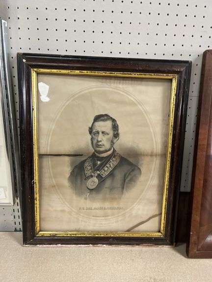Damaged Print of James Nicholson - Bid On Estates Auction Services