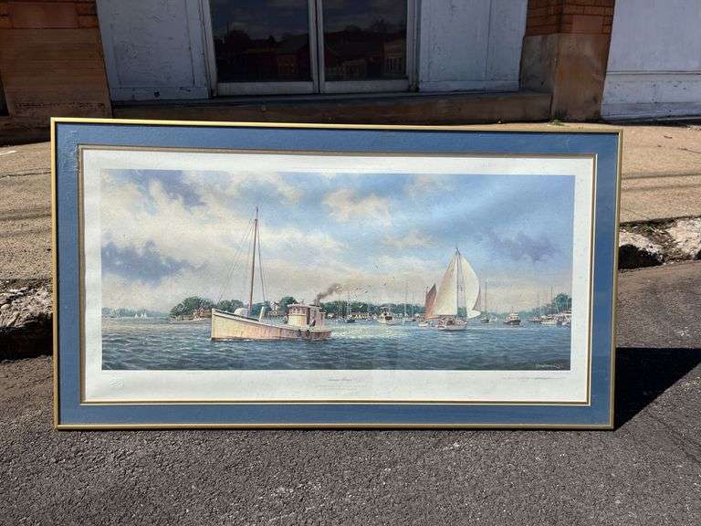 36" Summer Breezes Print, Artist Signed, John Barber, 271/950 - Bid On ...