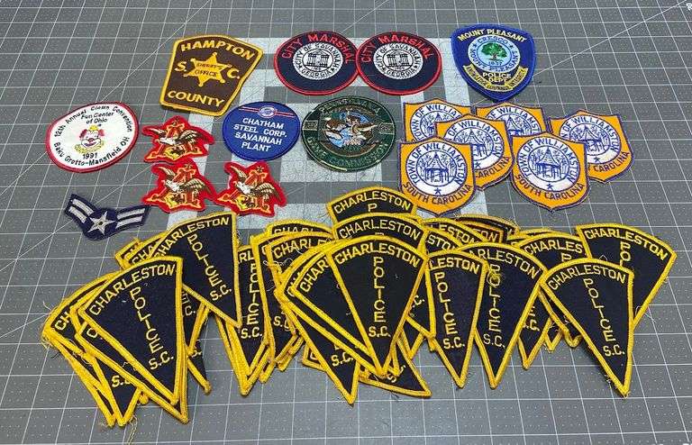 Uniform Patches - Bid On Estates Auction Services