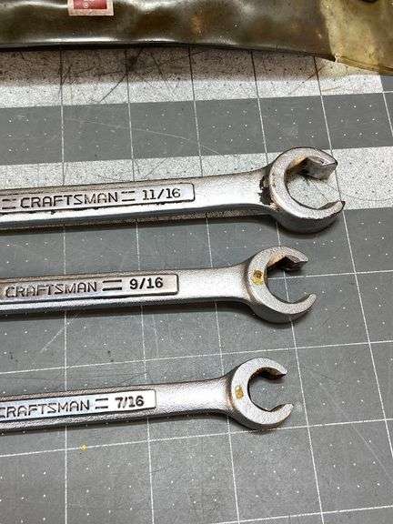 Craftsman Line Wrenches and 4x of New Flathead Screwdrivers - Bid On ...