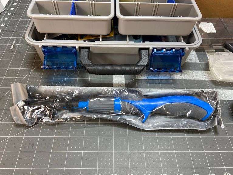 Retractable Fishing Rod, Tackle Boxes, Lures, Worms - Bid On Estates ...