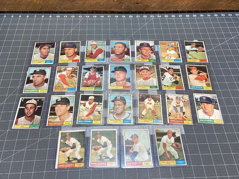 1961 Baseball Cards - Bid On Estates Auction Services