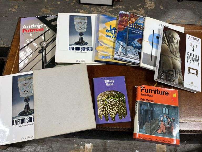 Fine Art Books. Architecture, Glass, Lighting - Bid On Estates Auction ...