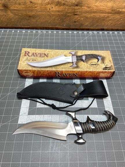 Gil Hibben "Raven" Knife - Bid On Estates Auction Services