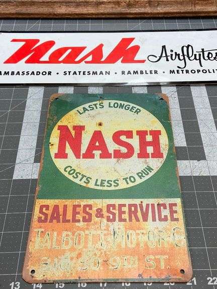 Ellwood City Nash Dealership Photo (computer print out) and 2 Modern ...