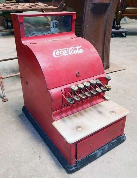 Coca Cola Cash Register - Bonnette Auctions
