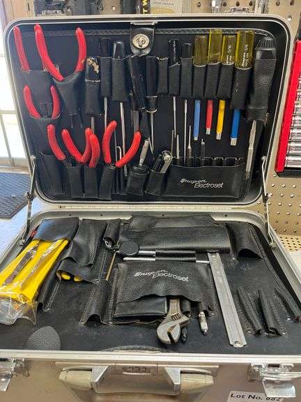 Snap On Multimeter Tools Set, Electro Set Blue Point - Bonnette Auctions