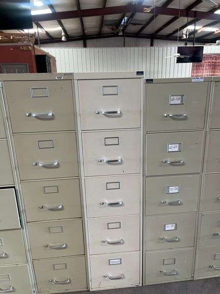 3 Filing Cabinets - Bonnette Auctions