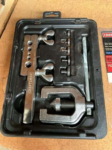 Craftsman 45degree double flaring tool - Bonnette Auctions