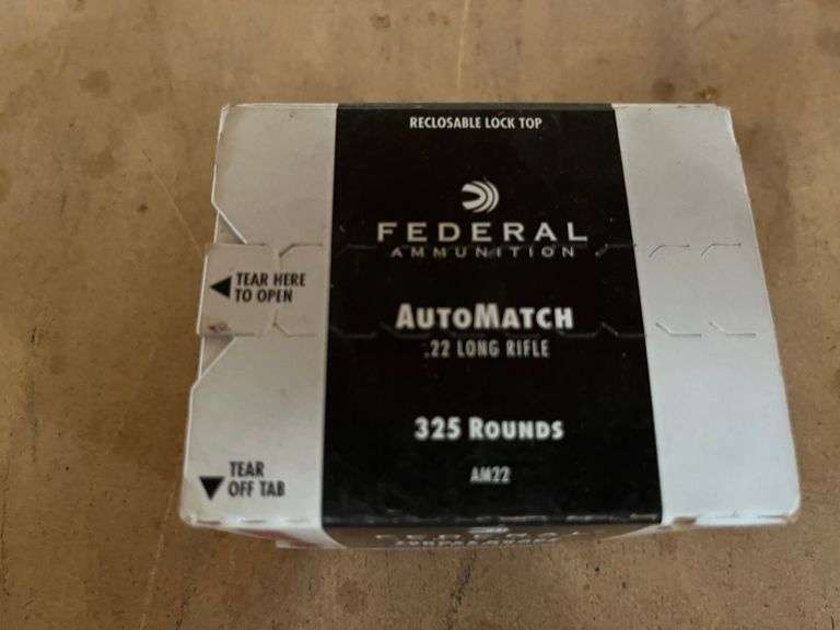 Browning Pro 22 - 22LR 100 Rounds, Federal Auto Match 22 LR 325 Rounds ...