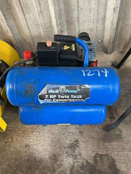 Mech Power Air Compressor - Bonnette Auctions