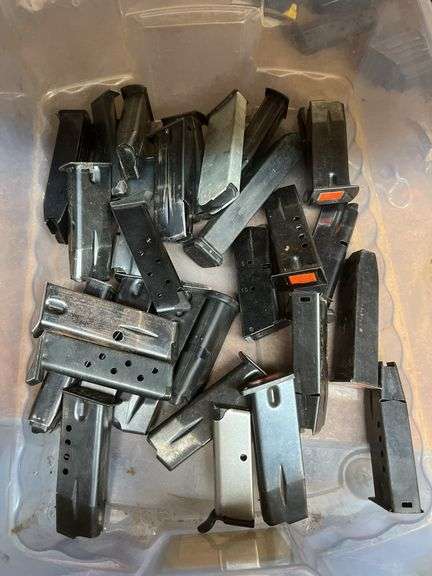 Misc Gun Clips/magazines(30), various sizes - Bonnette Auctions