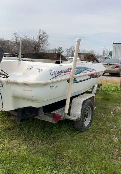 Larson Boat w/ 70 hp motor - Bonnette Auctions