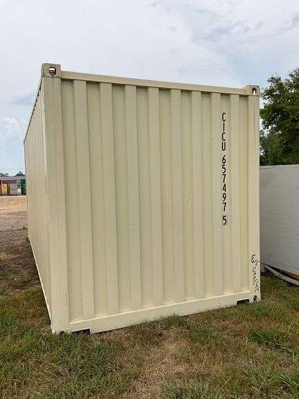 Shipping Container Max Gross 67,200 LBS - Bonnette Auctions