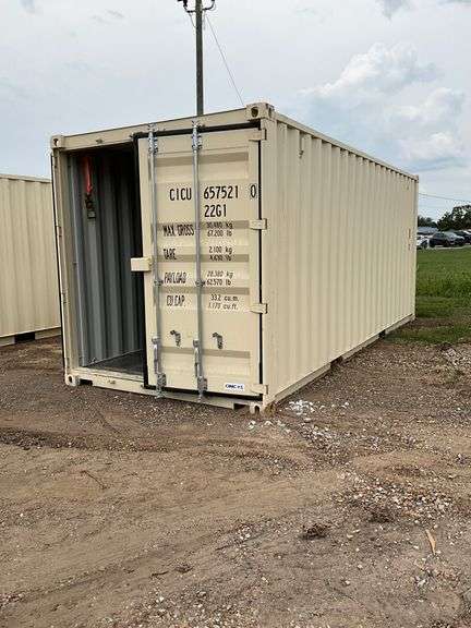 Shipping Container Max Gross 67,200 LBS - Bonnette Auctions