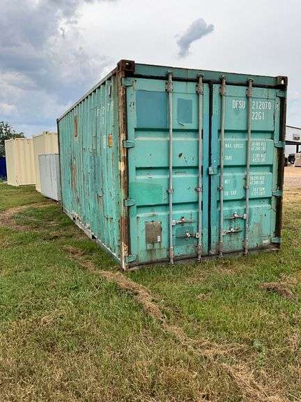 Shipping Container Max Gross 67,200 LBS - Bonnette Auctions