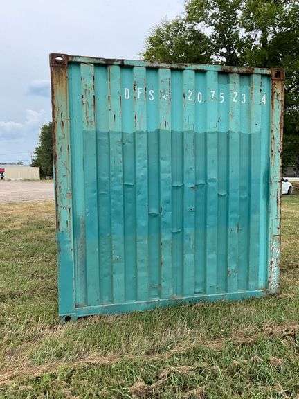 Shipping Container Max Gross 67,200 LBS - Bonnette Auctions