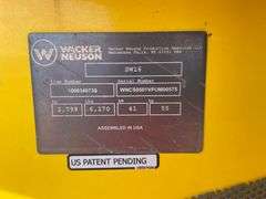 Wacker Neuron Skid Steer SW16 Model Ser# M00575 55HP - Bonnette Auctions