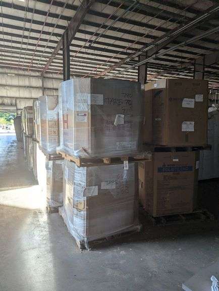 (52) filled gaylords, purge waste - Bonnette Auctions