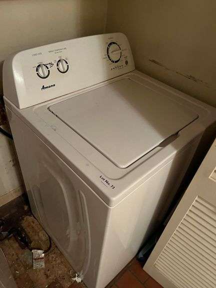 Amana Washing Machine - Bonnette Auctions
