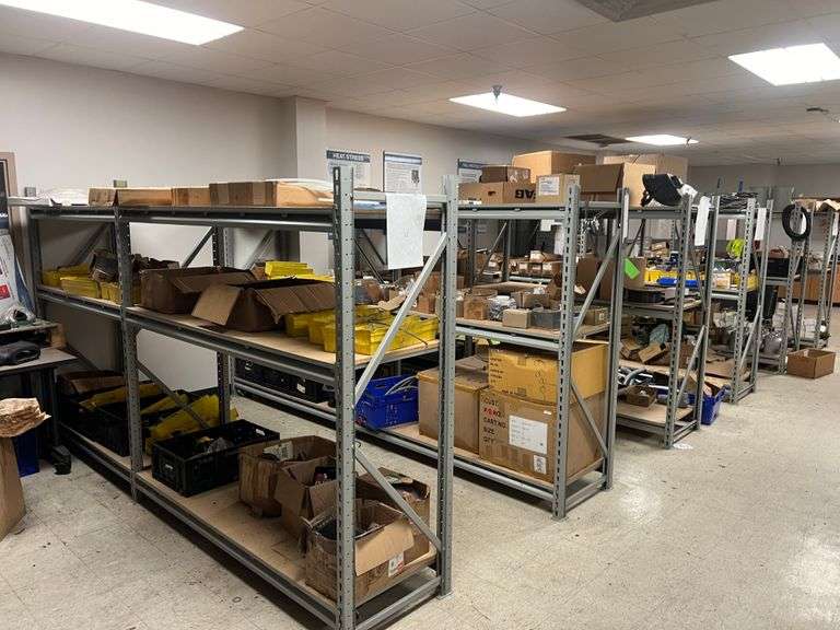 contents of parts room - Bonnette Auctions