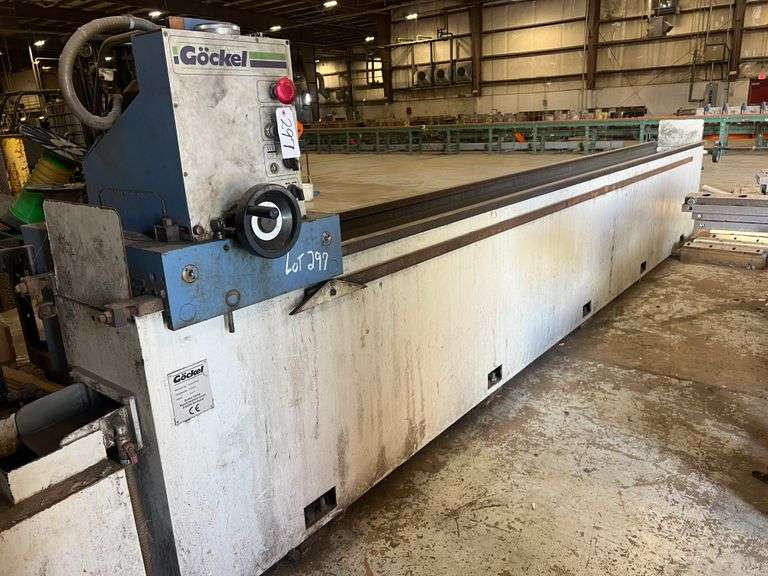 2017 Gockel bed knife sharpener - Bonnette Auctions