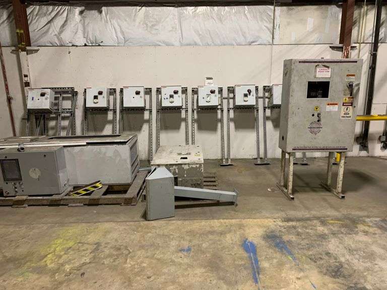 lockout box and control panels - Bonnette Auctions