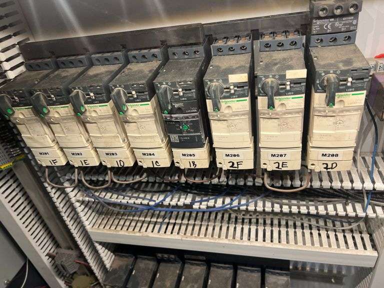 Conveyor HMI with ABB panel 800 touch screen - Bonnette Auctions