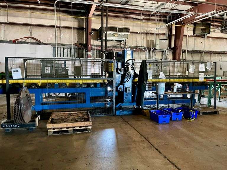 Proto Mech hydraulic power dimpling machine - Bonnette Auctions