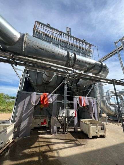 twin hopper dust collector - Bonnette Auctions