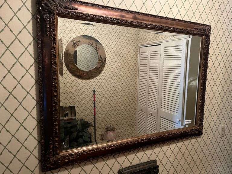 Lg Mirror - Bonnette Auctions