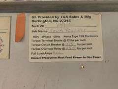 lockout box and control panels - Bonnette Auctions