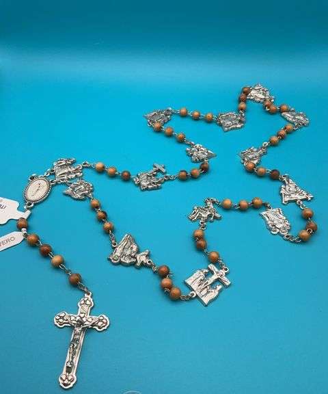 Rosary with stations of Cross by Roman - Bonnette Auctions