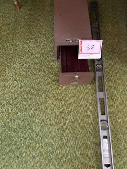 4 foot level, lockbox - Bonnigson & Associates