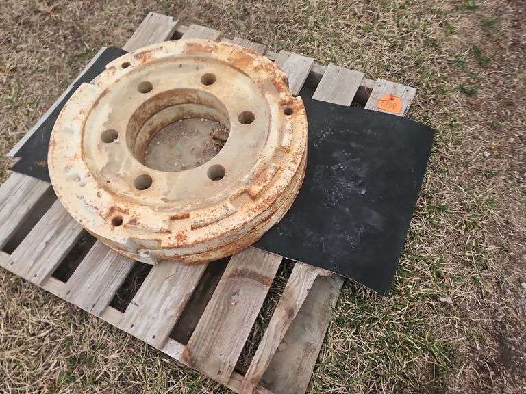 5790 - (2) ALLIS CHALMERS WHEEL WEIGHTS - Bonnigson & Associates