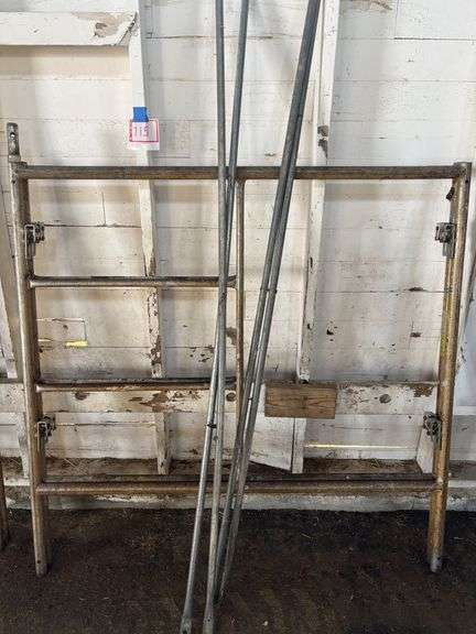 Section of scaffolding - Bonnigson & Associates
